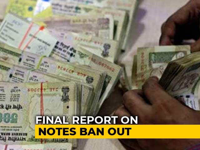 Over 99 Per Cent Banned Notes Back In System, Says RBI Report
