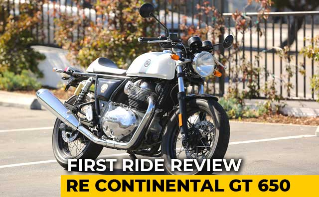 Royal Enfield Continental GT 650 First Ride Review