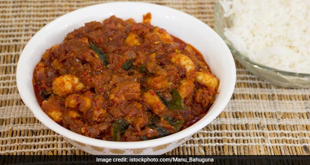 Prawn Balchao with Fenni Recipe by Kishore D Reddy - NDTV Food