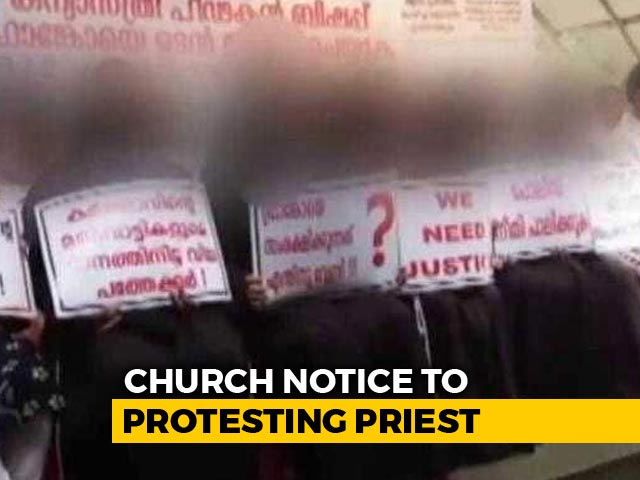 Priest Who Organised Protest Against Rape-Accused Bishop Warned By Church
