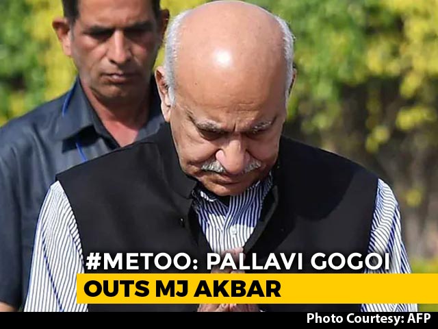"I Was In Shreds": US-Based Journalist Accuses MJ Akbar Of Rape