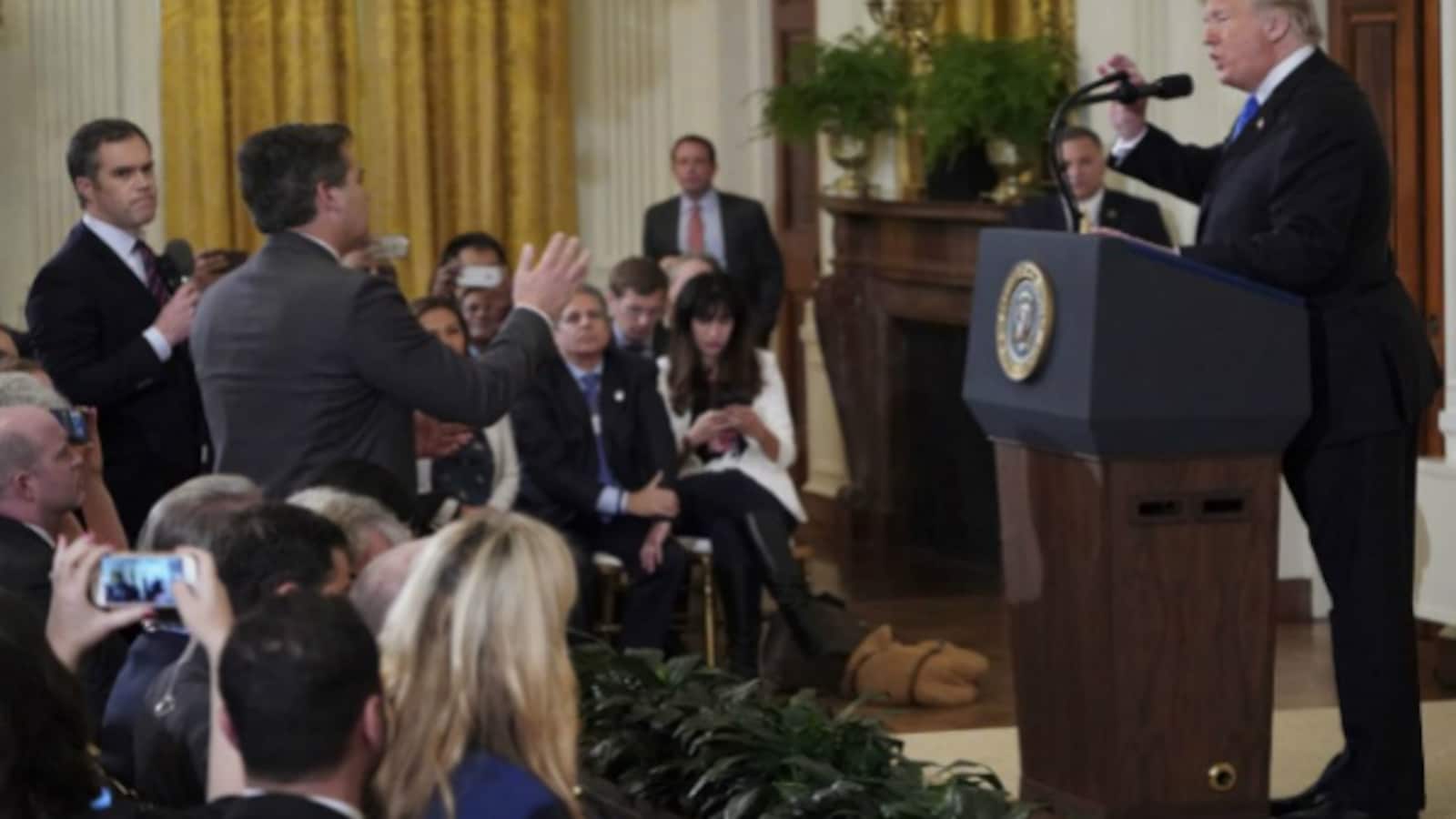 Donald Trump Calls CNN Reporter Jim Acosta Rude, Terrible In Tense ...