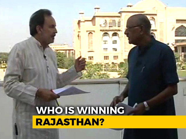 Can Congress Topple Vasundhara Raje In Rajasthan? Prannoy Roy's Analysis