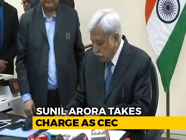 Sunil Arora, Who Will Oversee National Polls, Takes Charge As CEC