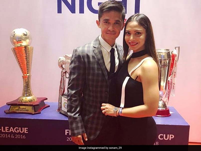 Sunil Chhetri, Wife Sonam Bhattacherjee Celebrate Marriage Anniversary ...