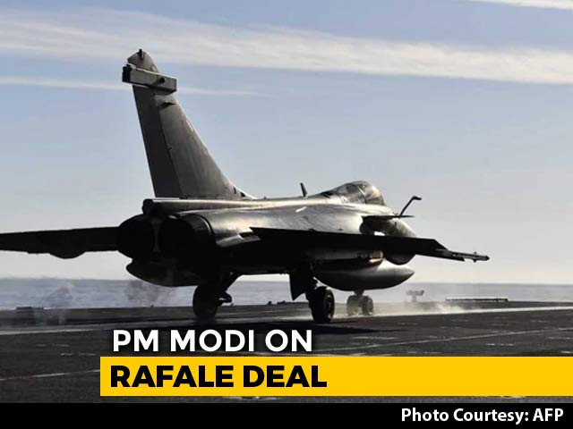 "Congress Weakening Armed Forces By Making False Rafale Claims": PM Modi