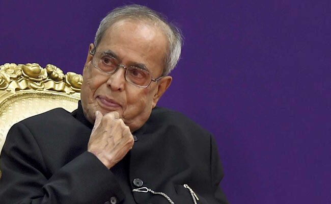 Pranab Mukherjee Says $5 Trillion Economy Isn't Coming Out Of Heaven