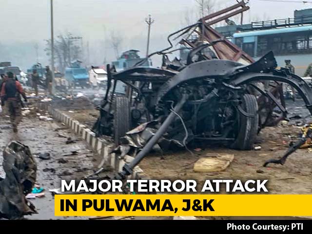 40 CRPF Men Killed In Blast In Kashmir's Pulwama, Worst Attack In Years