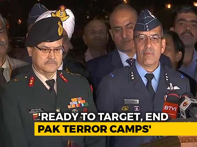 "Prepared To Respond To Any Provocation From Pak": Briefing By Services