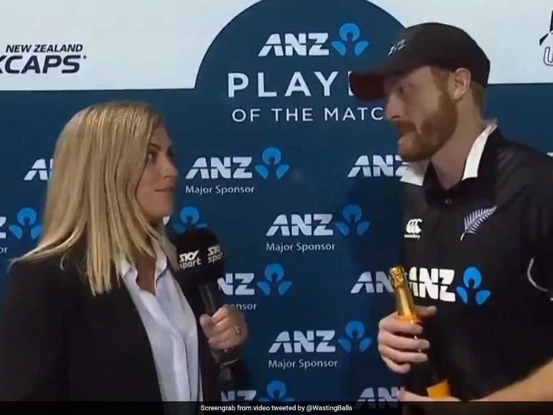 New Zealand vs Bangladesh: Martin Guptill Gets Interviewed By Wife ...