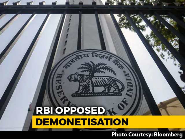 RBI Had Objections To Notes Ban, Agreed In "Public Interest", Reveals RTI