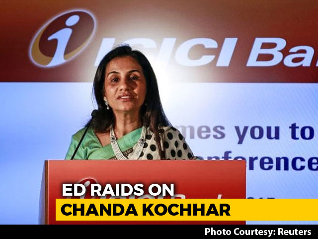 Chanda Kochhar, Videocon Chief Venugopal Dhoot's Homes Searched In Loan Case