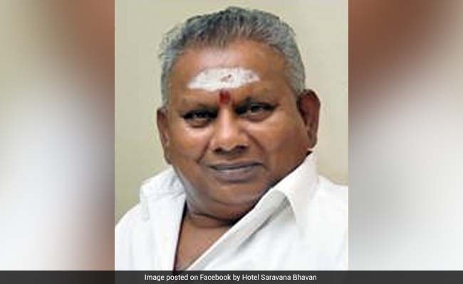 Saravana Bhavan Founder, Serving Life Term, Dies In Chennai Hospital