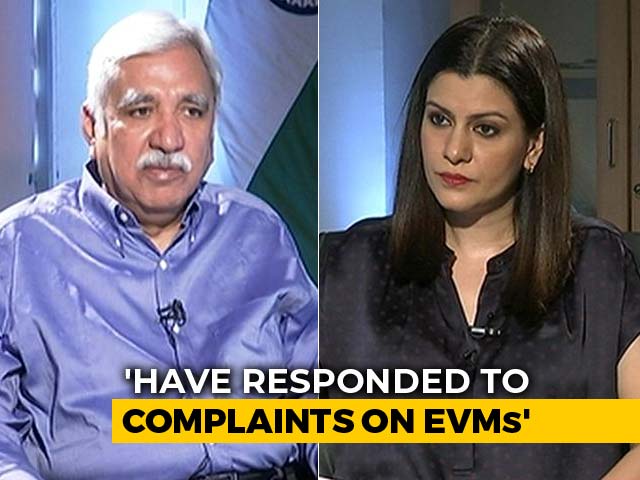 "Can't Tamper EVM, But Machines Malfunction": Chief Election Commissioner