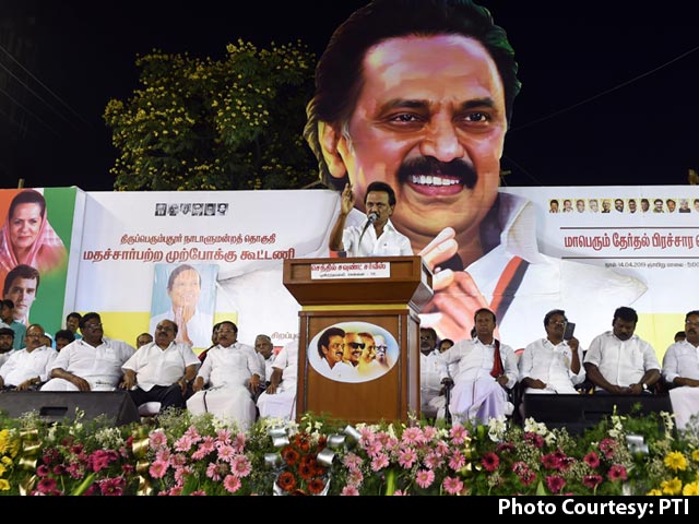 DMK-Congress Sweep Election In Tamil Nadu, Leading In 27 Seats