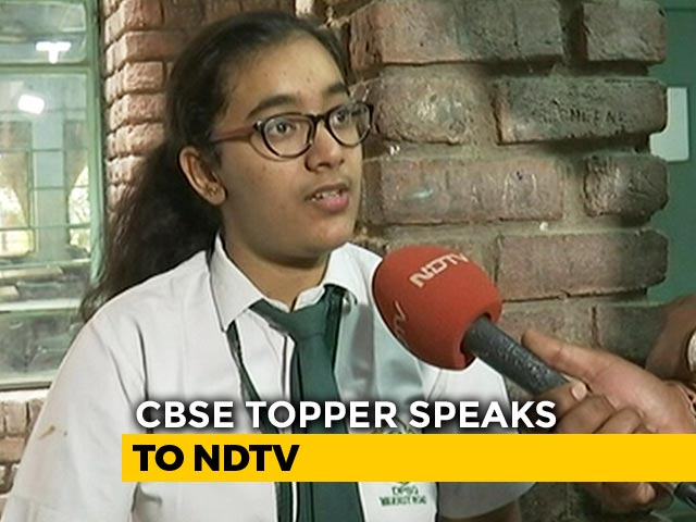 "No Regrets": Class 12 Topper Hansika Shukla On Scoring 499 Out Of 500
