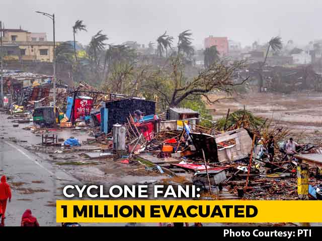 Cyclone Fani Pummels Odisha: 3 Dead, 1 Million Evacuated