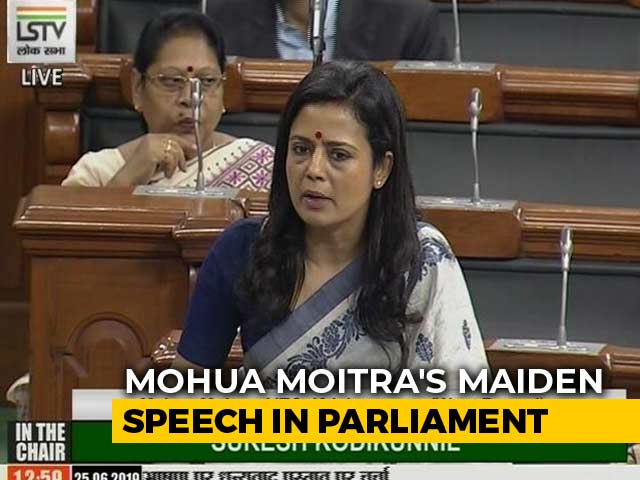 7 Signs of Fascism, Says Trinamool's Mahua Moitra in Maiden speech