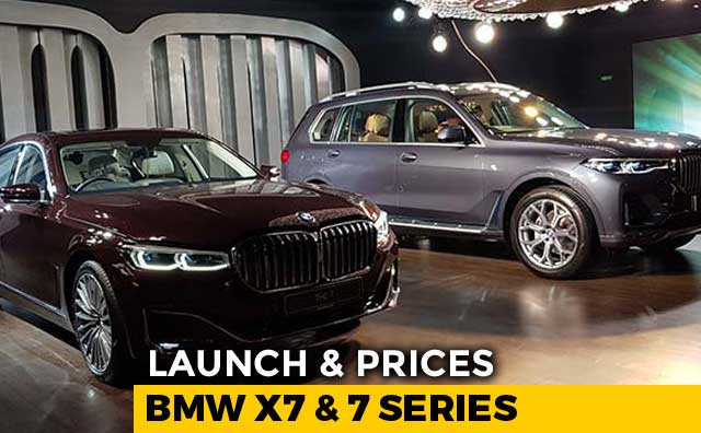 BMW X7 And 7 Series Launch And Prices
