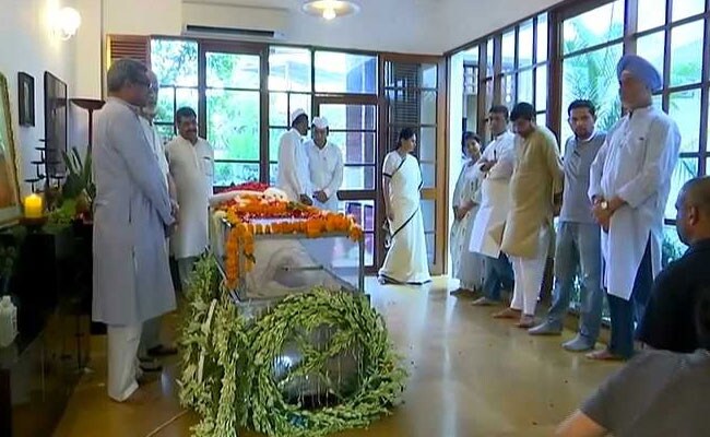 Sheila Dikshit's Last Rites Today, Body Taken To Her Home