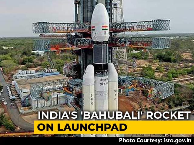 First Images Of India's "Bahubali" Rocket That Will Launch Chandrayaan-2