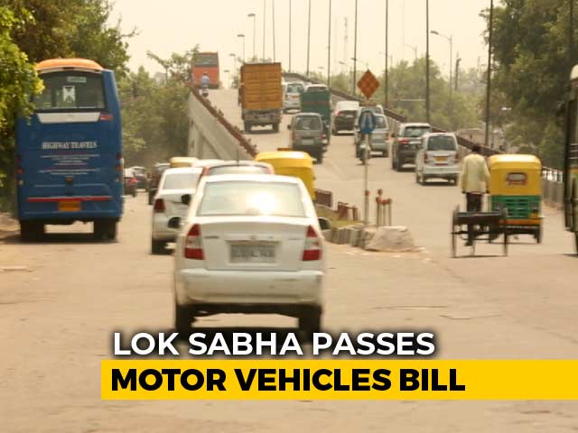 Stricter Penalty For Traffic Violation In Centre's Motor Vehicles Bill