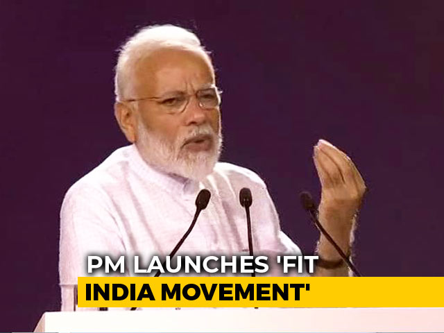 PM Launches Fit India Movement: "Fitness Prerequisite For Happy Life"