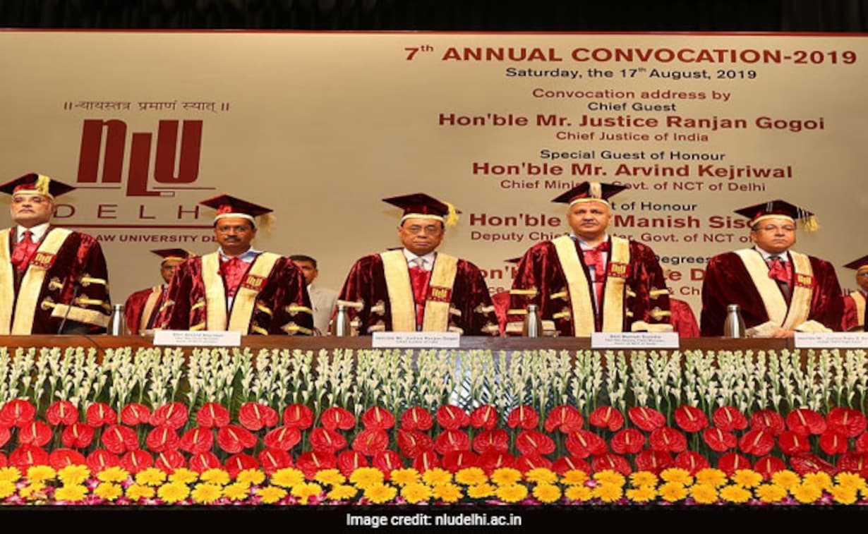 167 Degrees Awarded At National Law University Delhi's 7th Convocation