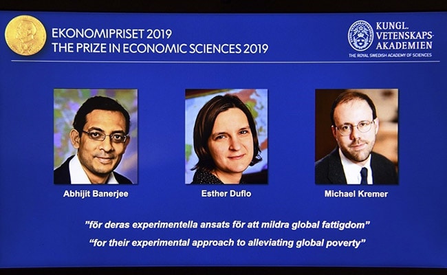 Economics Nobel Prize 2019: Abhijit Banerjee, Esther Duflo and Michael ...