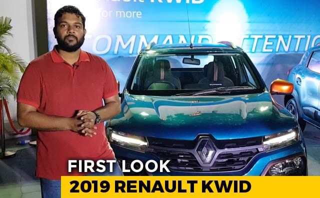 2019 Renault Kwid Facelift First Look