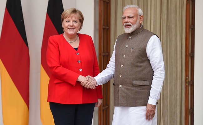Angela Merkel In India: PM Narendra Modi Says Germany's Expertise Will ...