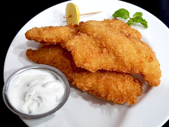 Fish With White Sauce Recipe by Niru Gupta - NDTV Food