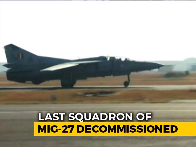 IAF Bids Farewell To Its Last 'Swing-Wing' Fighter, The MiG-27