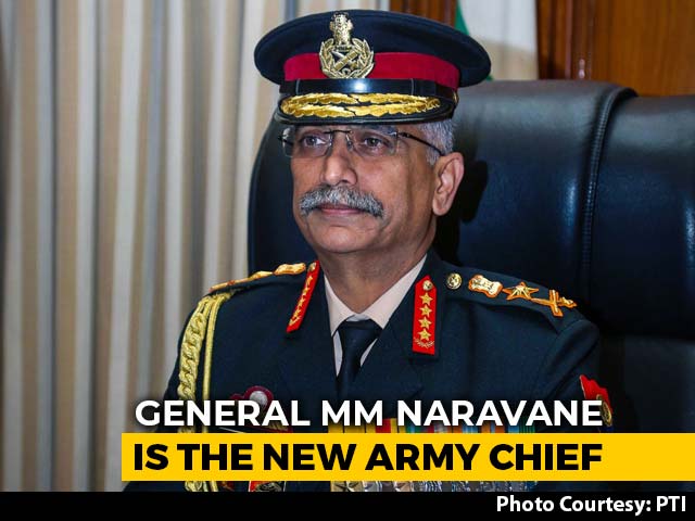 General Manoj Mukund Naravane Takes Charge As New Army Chief