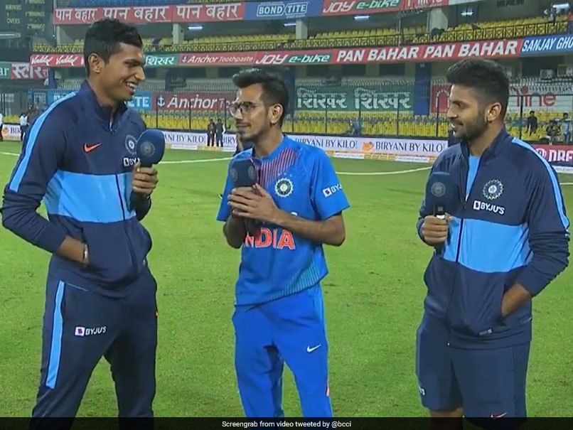 Yuzvendra Chahal Takes A Cheeky Dig At Navdeep Saini, Calls Him "Yorker ...