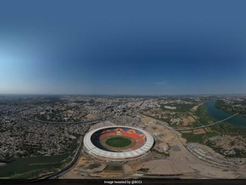 Cricket Stadium Top View