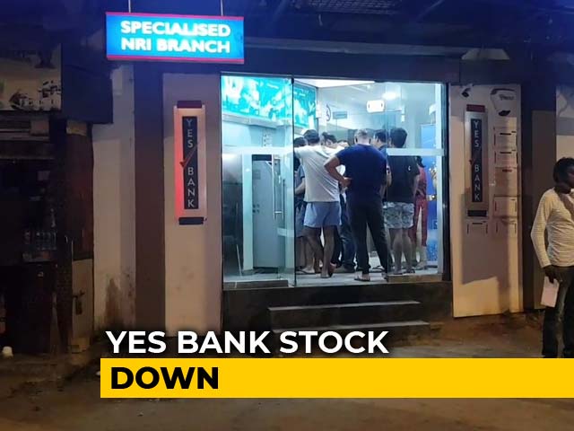 Yes Bank Shares Crash After RBI Places It Under Moratorium