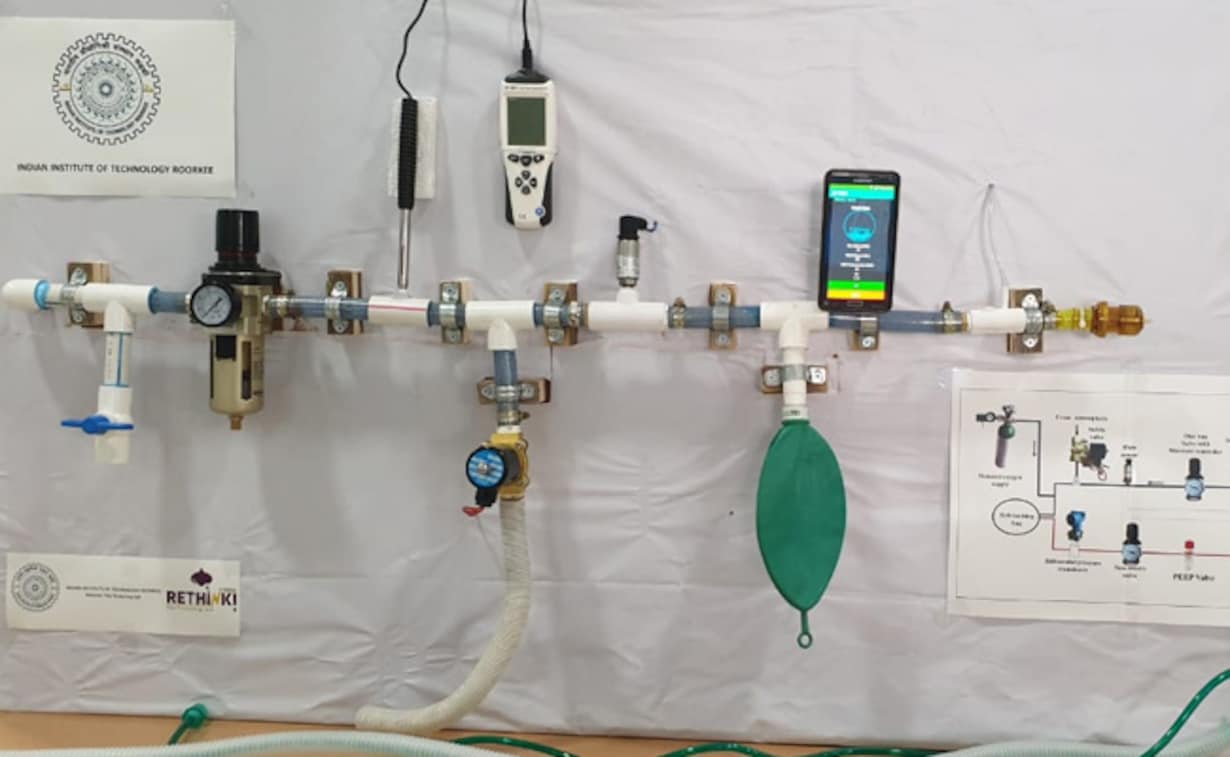 IIT Roorkee, AIIMS Rishikesh Develop Low-Cost Portable Ventilator To ...