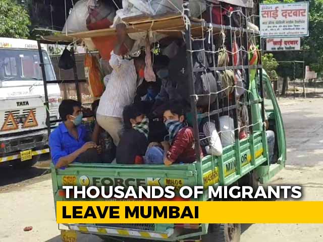 Mumbai Witnesses Reverse Migration: Migrants Leave Mumbai In Hordes