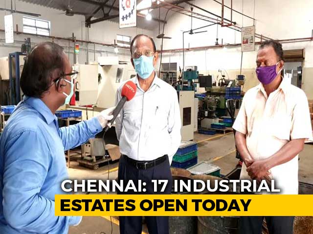 17 Industrial Estates Reopen In Chennai