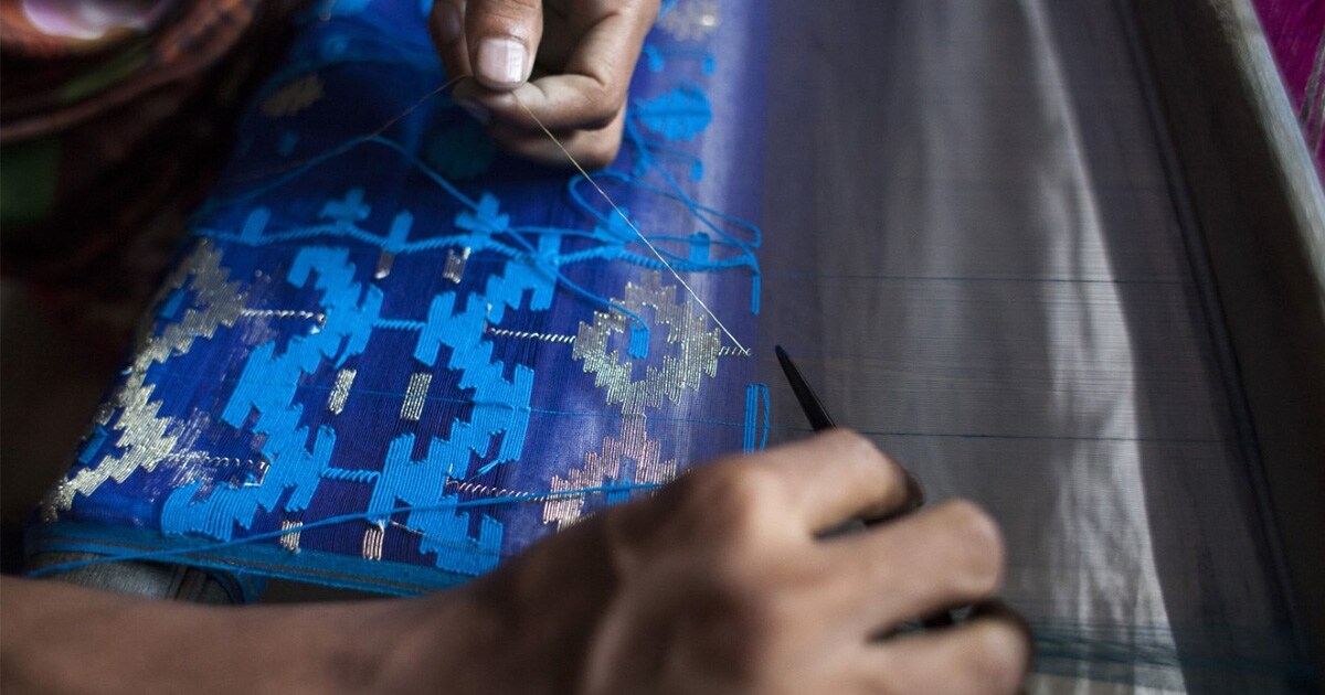 Jamdani, A Fine Art Weave That Was Reserved For The Royals