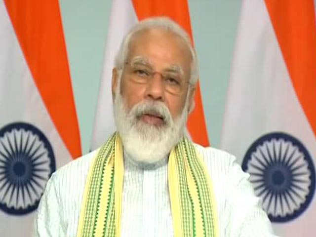 PM Narendra Modi Inaugurates Solar Project