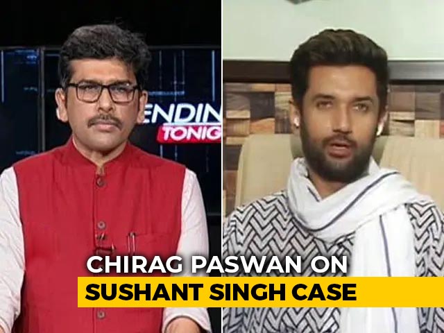 Ally Chirag Paswan Needles Nitish Kumar On Sushant Rajput Death Probe