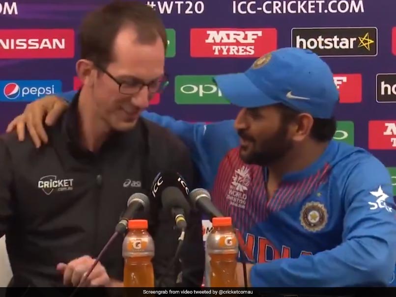 Cricket Australia Revisits MS Dhoni's Famous Interview From 2016 World ...