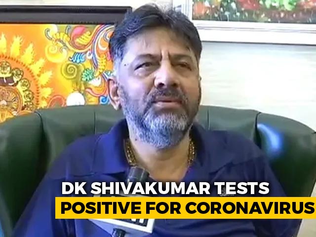 Karnataka Congress Chief DK Shivakumar Tests Covid Positive, Hospitalised
