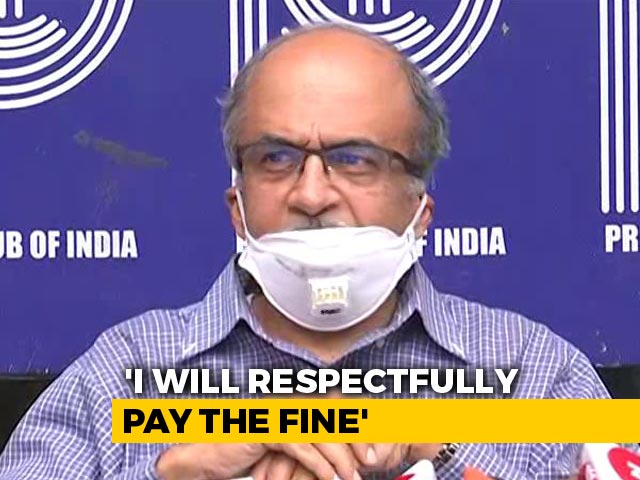 "Will Respectfully Pay Re. 1 Fine": Prashant Bhushan After Top Court Order