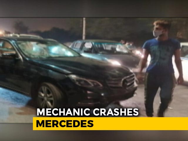 Drunk Mechanic Takes Client's Mercedes For A Ride, Crashes Into Auto ...