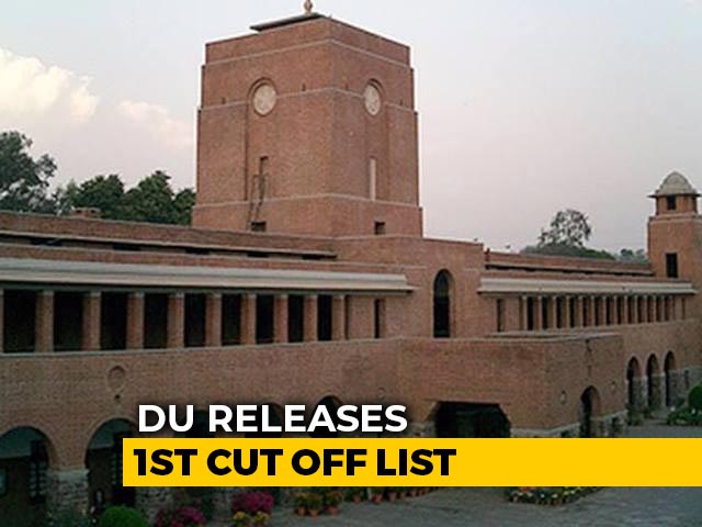 DU Cut Off 2020 List Released: 100% Cut-Offs At LSR