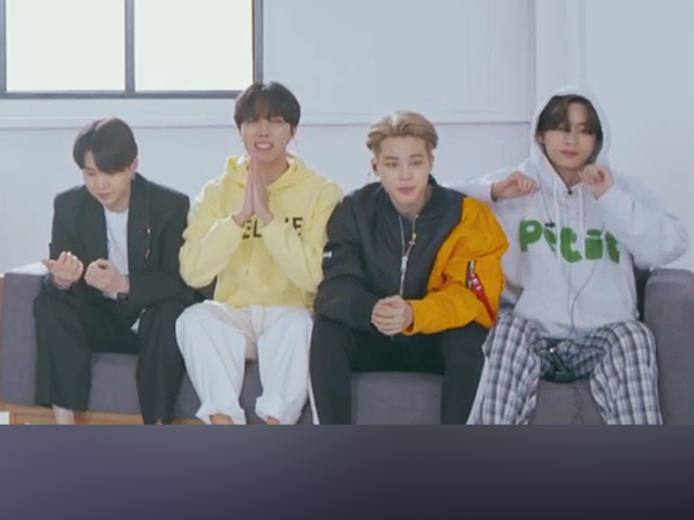 BTS Greets Fans In India With " Namaste