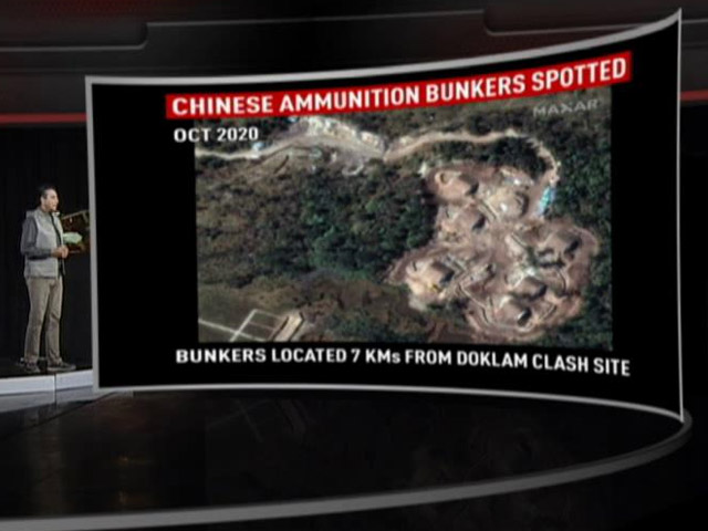Chinese Ammunition Bunkers Spotted